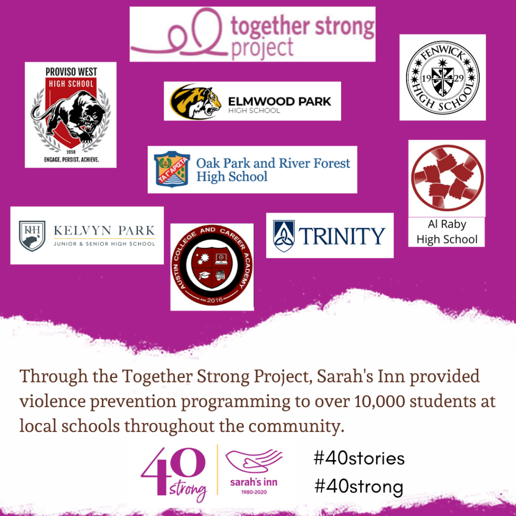 Together Strong High School Partners | Sarah-s-Inn